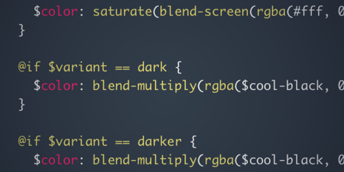 Forget Sass Variables Upgrading To Maps Functions Viget